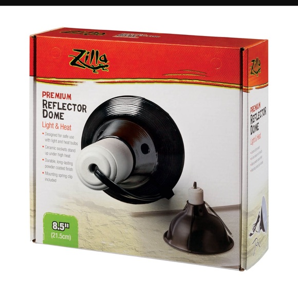 Other | The Zilla Black Reflector Dome Incandescent Light Fixtures Are ...